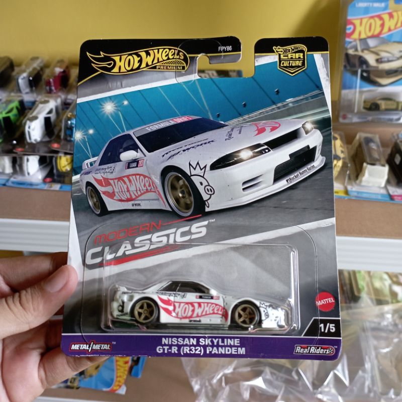 Jual Hot Wheels Premium Nissan Skyline GT-R R32 Pandem Modern Classics Car Culture | Shopee ...