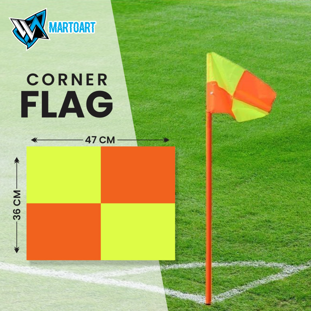 Jual Bendera Corner Sepakbola Fullprinting | Flag Corner | Shopee Indonesia