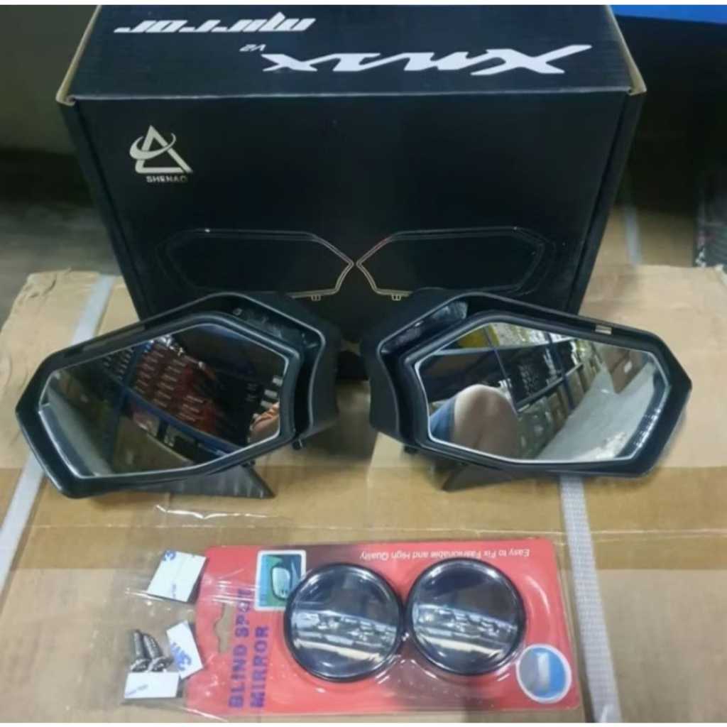 Jual Spion Yamaha Xmax Connected Plus Kaca Cembung Spion Winglet Kuping ...