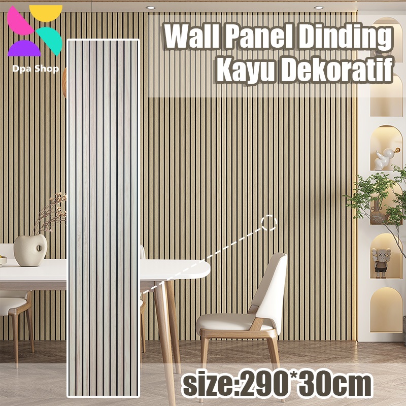 Jual Wood Panel WPC Dekorasi Rumah Mewah Wall panel Panel Dinding Kayu ...