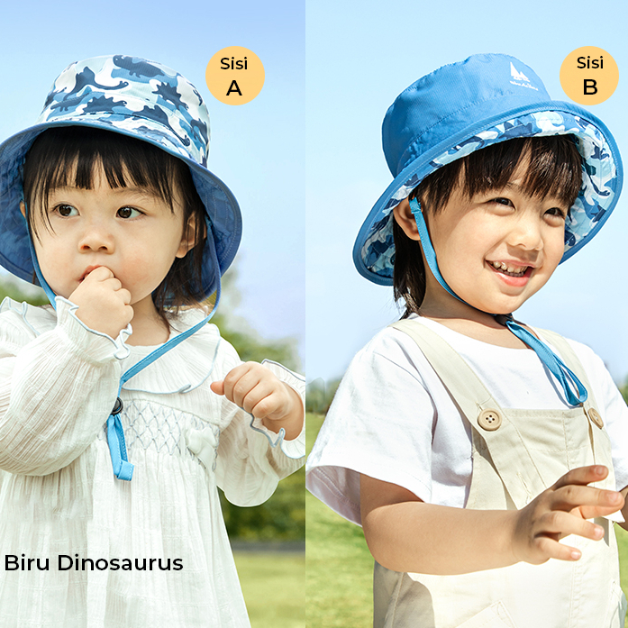 Jual 99K-Kids Topi Anak Bucket Motif Lucu Sunshade Anti Sinar UV Musim ...