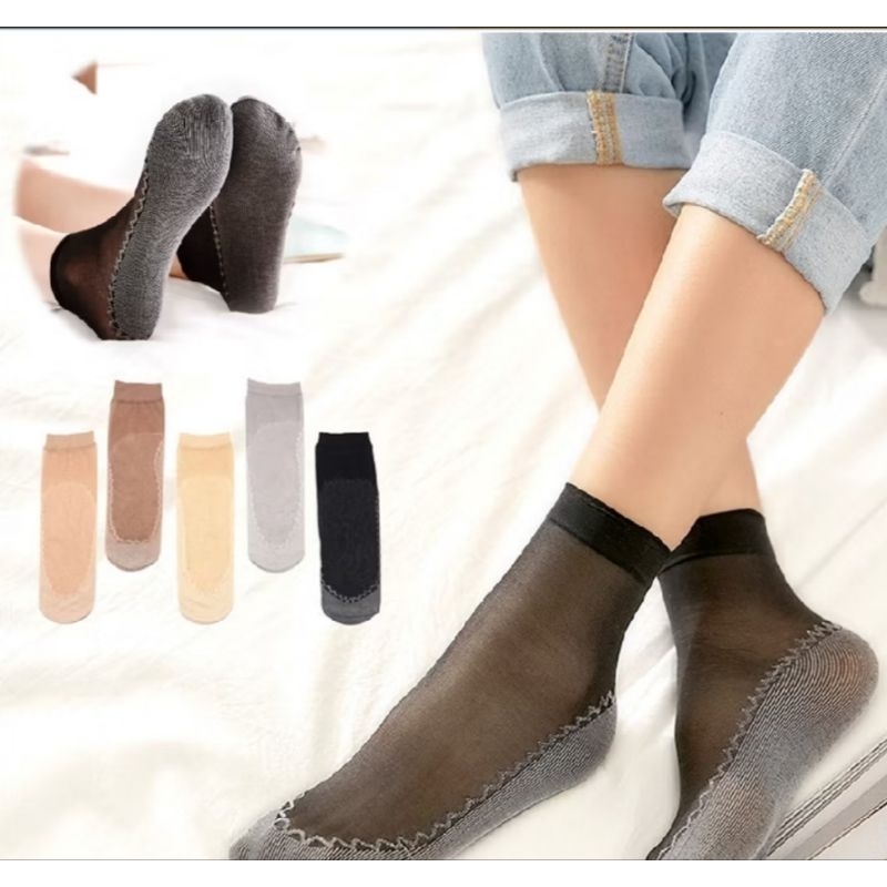 Jual Kaos kaki wanita model STOCKING transparan | Shopee Indonesia
