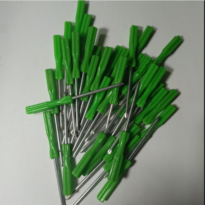 Jual Obeng kembang plus obeng bintang obeng mini gagang hijau | Shopee ...