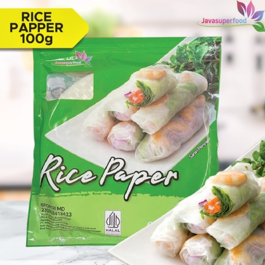 Jual Rice Paper 100 Gram Isi 10 Lembar | Rice Paper Kulit | Rice Paper ...