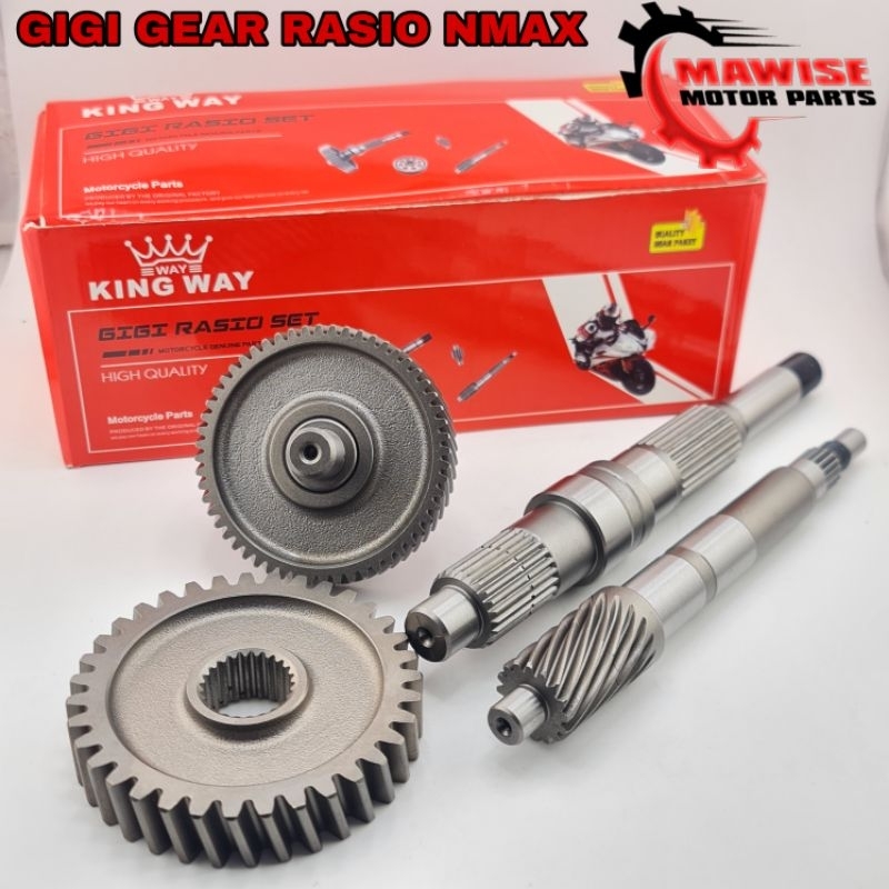 Jual GIGI GEAR RASIO NMAX - GIGI RASIO YAMAHA NMAX 2DP GIGI GARDAN NMAX ...