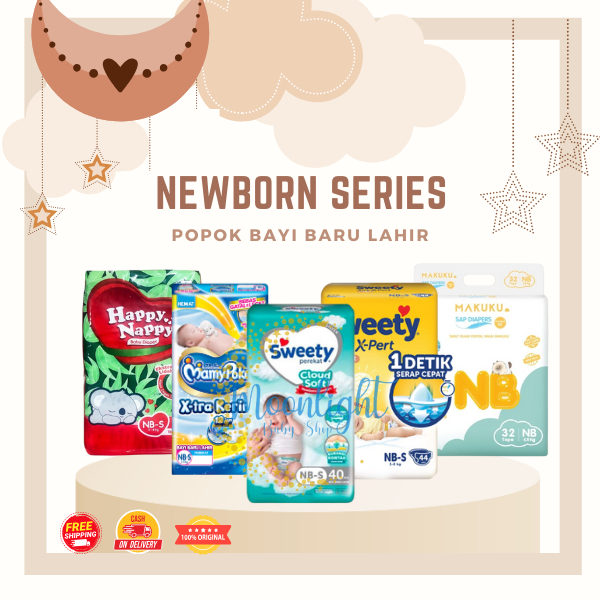 Jual Popok Bayi NEWBORN Series | Shopee Indonesia