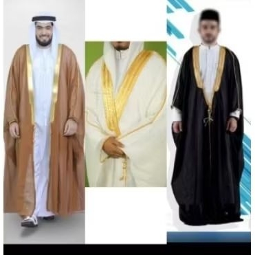 Jual luaran jubah raja bisht mislah jubah imam original import saudi ...