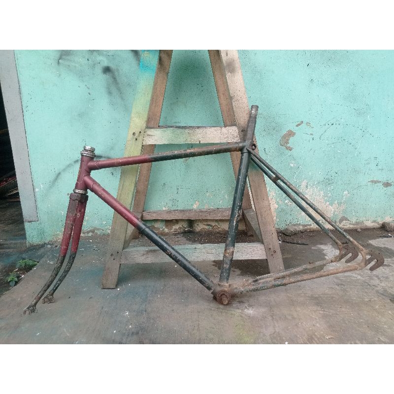 Jual framefork sepeda balap 24 merk fujiwara antiq second | Shopee ...