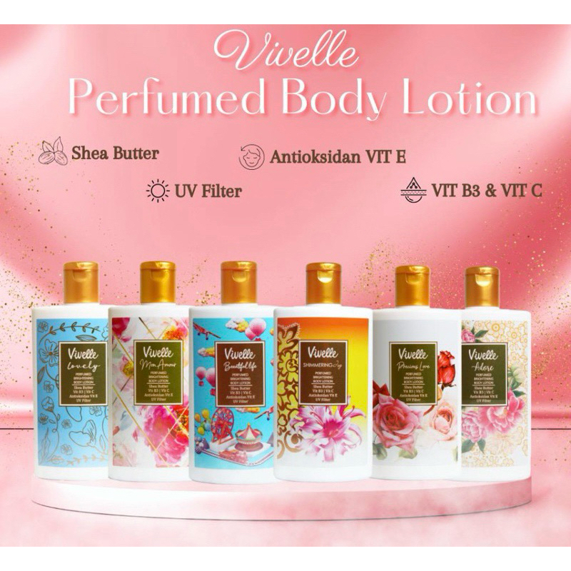 Jual Vivelle Perfumed Hand Body Lotion 250ML | Shopee Indonesia