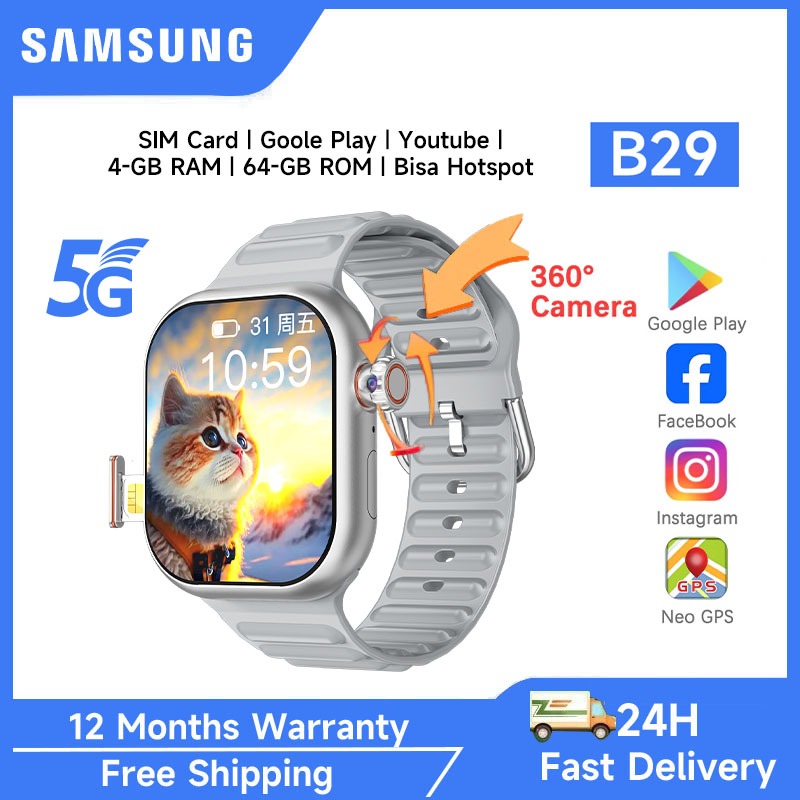 Jual 【Bisa Hotspot & Video Call】Samsung 4G/5G LTE SIM 360°Kamera ...