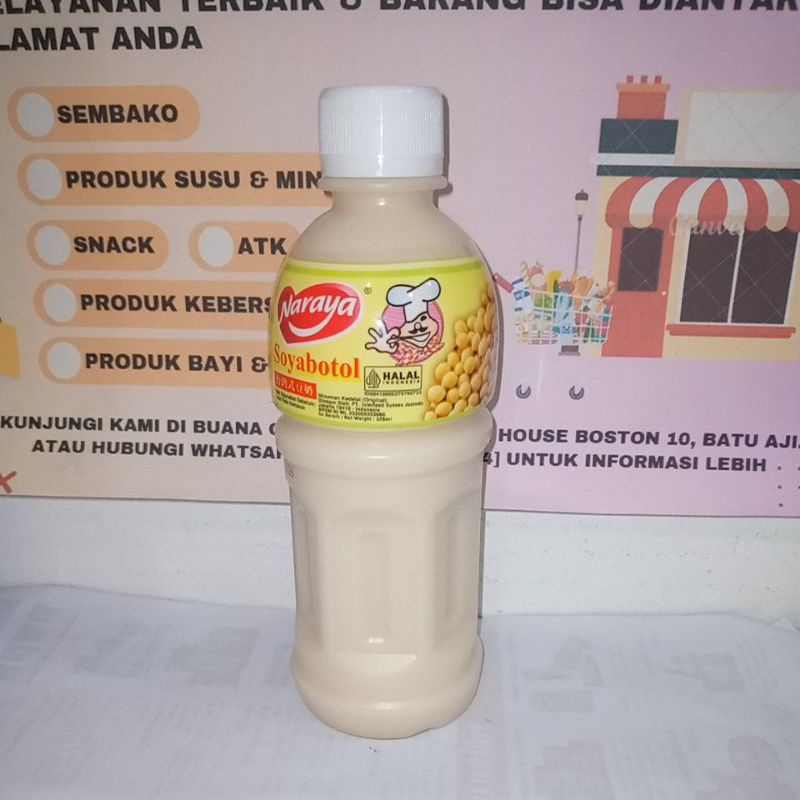 Jual Naraya Soya Botol 320ml | Shopee Indonesia