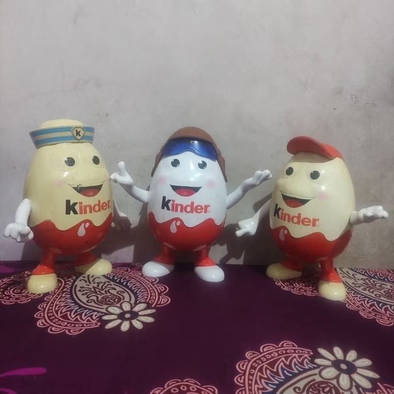 Jual Mainan Maskot KINDERJOY EGGMAN Kinder suprise joy Limited Edition ...