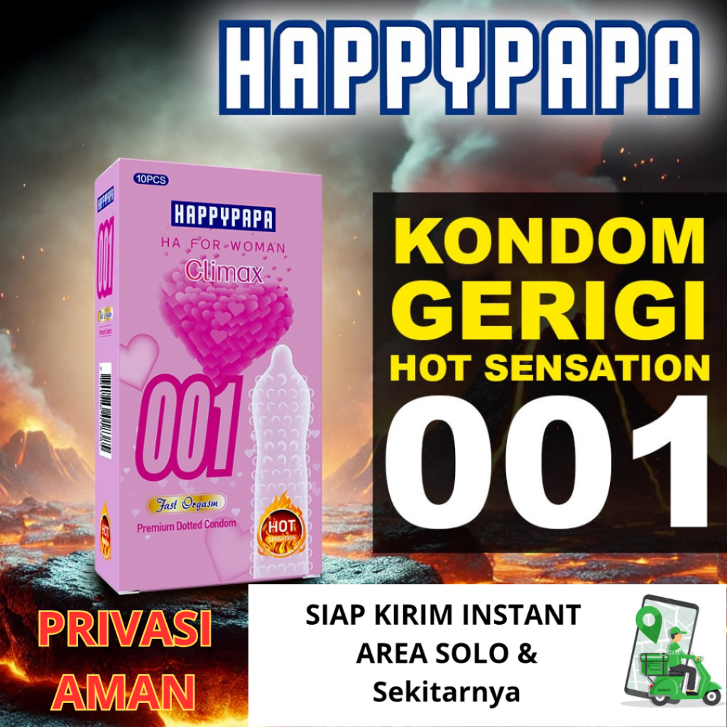 Jual [Privasi Aman] Kondom Tertipis Di Dunia 001 OSB HAPYPAPA Bergerigi 100% Original - Condom ...
