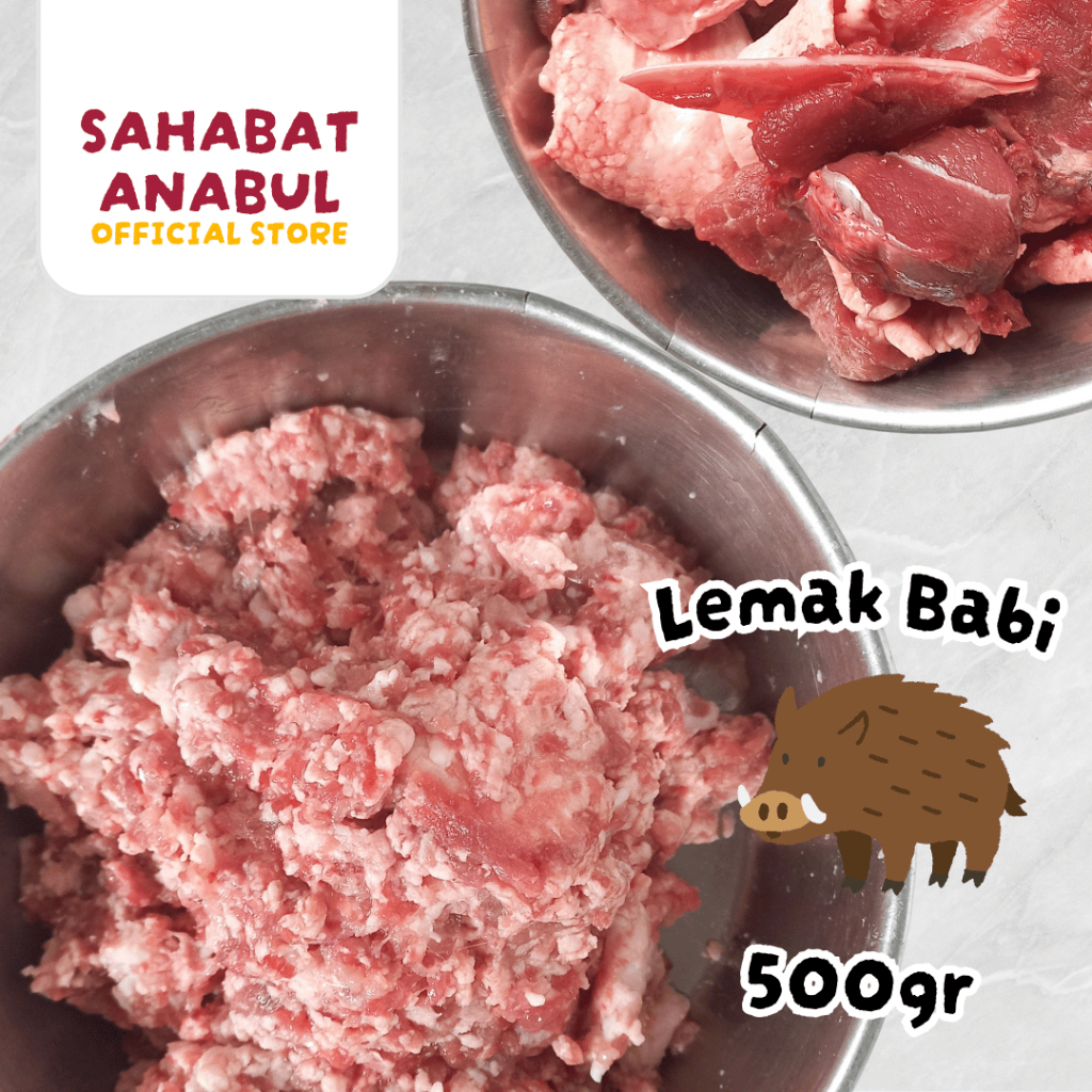 Jual 500GR LEMAK TETELAN BABI HUTAN / LEMAK BABI CELENG Tetelan Lemak ...