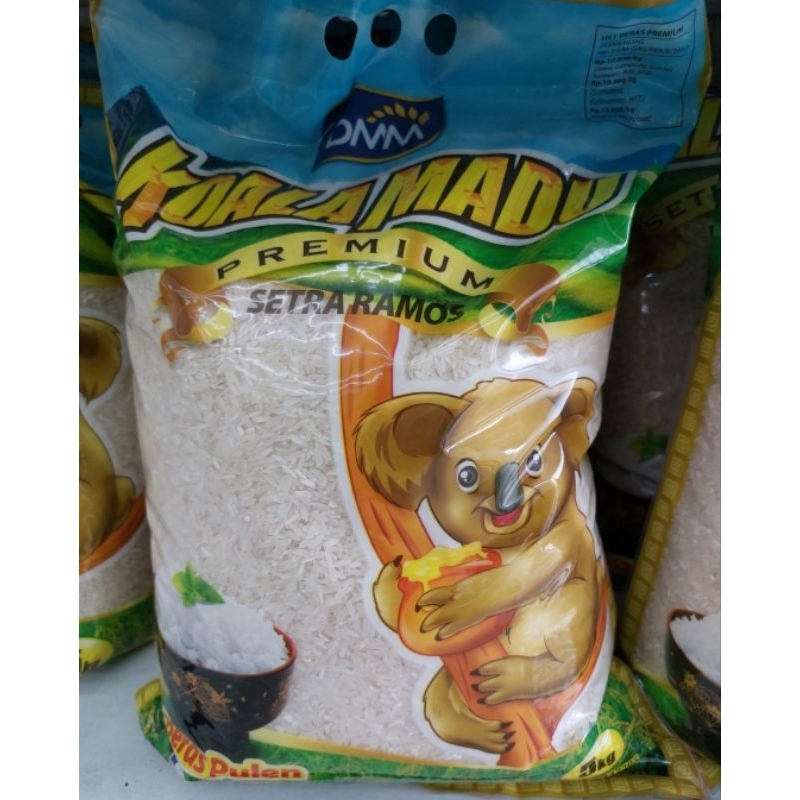 Jual KOALA MADU BERAS SETRA RAMOS PREMIUM KEMASAN 5 KG | Shopee Indonesia