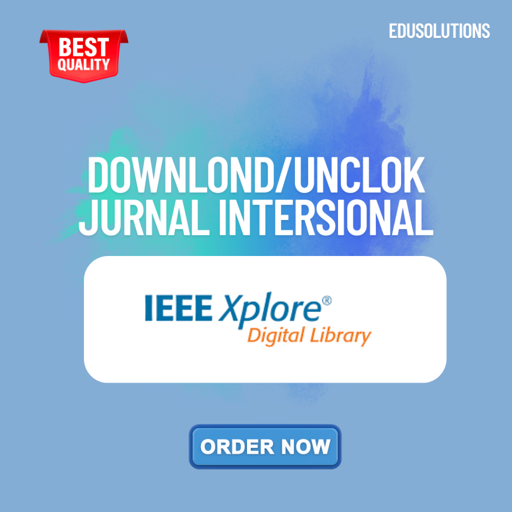 Jual Unlock Jurnal Internasional IEEE Xplore Digital Library | Shopee ...