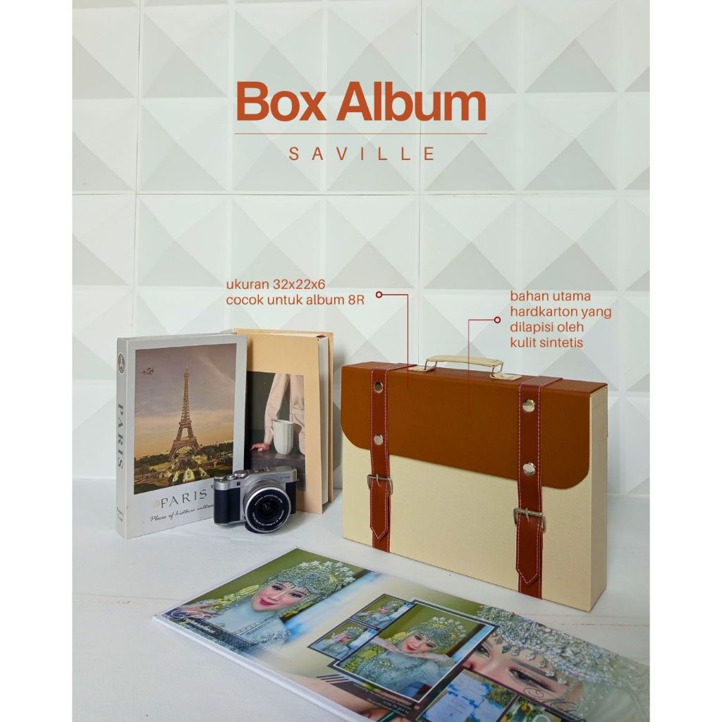 Jual Box Album Foto Wedding Ukuran 33x23x6 | Box Album Tahunan Sekolah ...