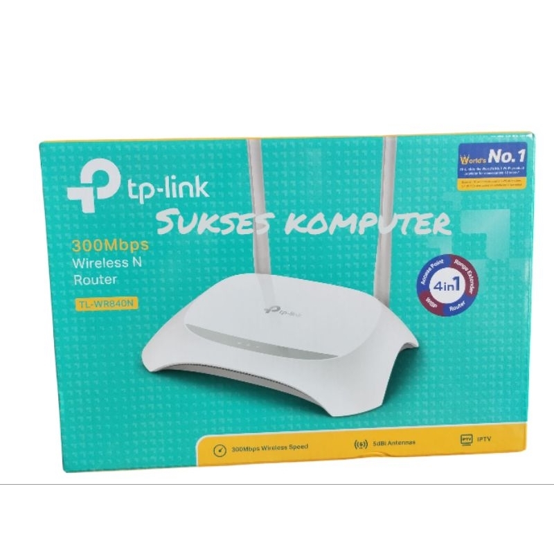 Jual TP- Link Wr 840N 300 mbps wireless Router | Shopee Indonesia