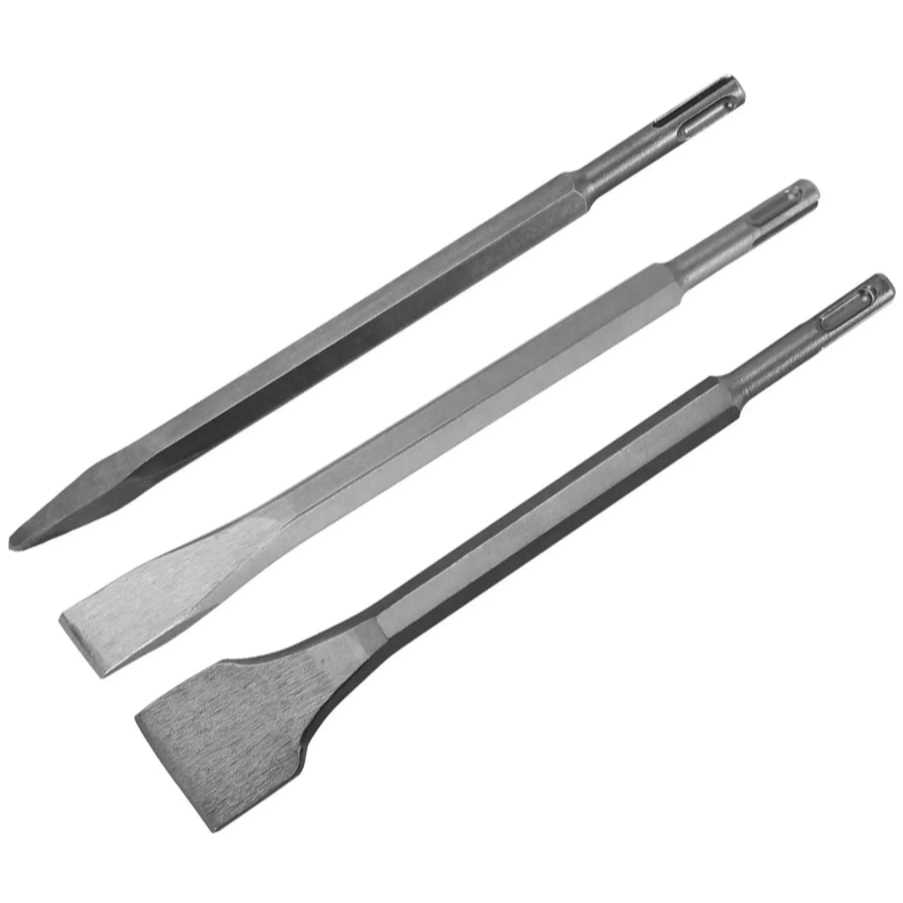 Jual Mata Pahat Beton SDS Plus Lancip / Rata / Mata Bor Tembok | Shopee ...