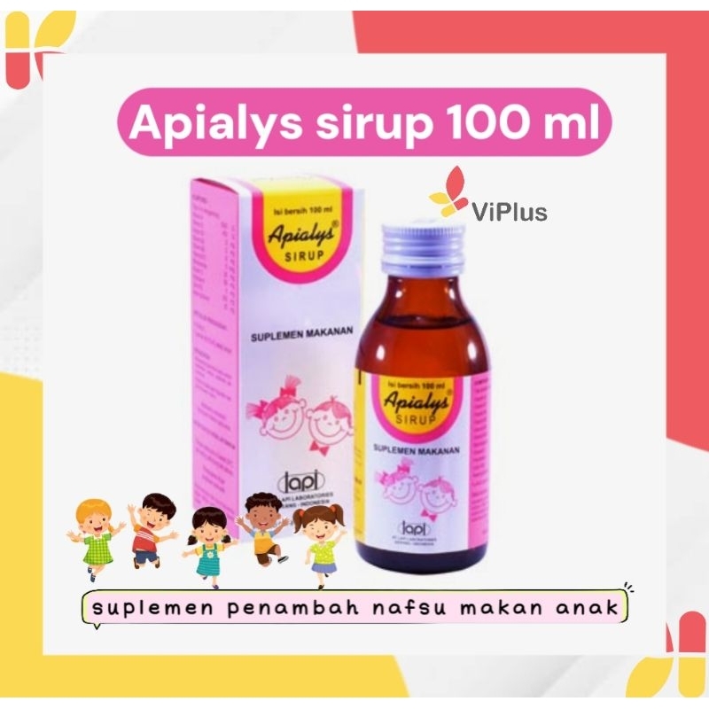 Jual Apialys sirup 100 ml - Multivitamin anak | Shopee Indonesia