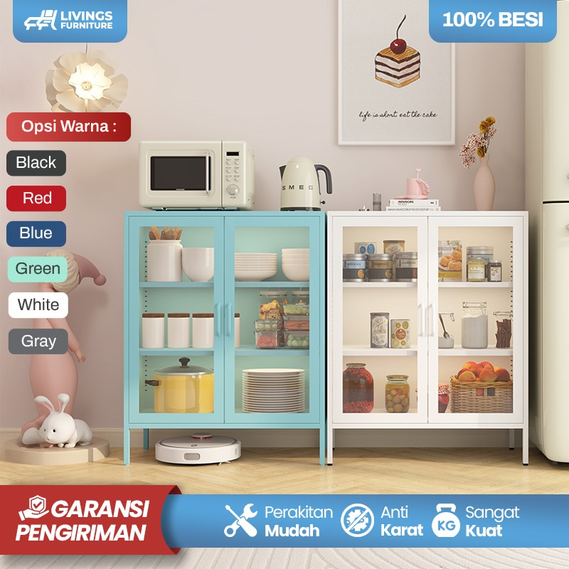 Jual Bufet Modern Minimalis Bufet Hias Aesthetic Ruang Tamu Lemari Besi ...