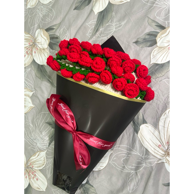 Jual Blanket Flower Bouquet | Buket Selimut Rajut | Shopee Indonesia