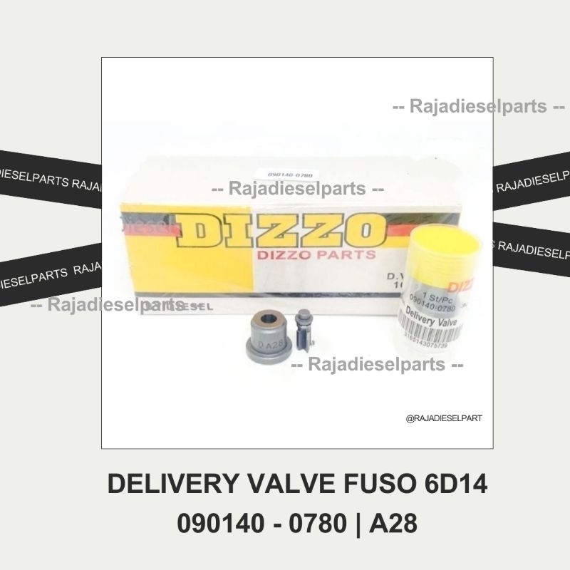 Jual DIZZO DELIVERY VALVE MITSUBISHI FUSO 6D16 090140 - 0780 | A28 DIZZO | Shopee Indonesia