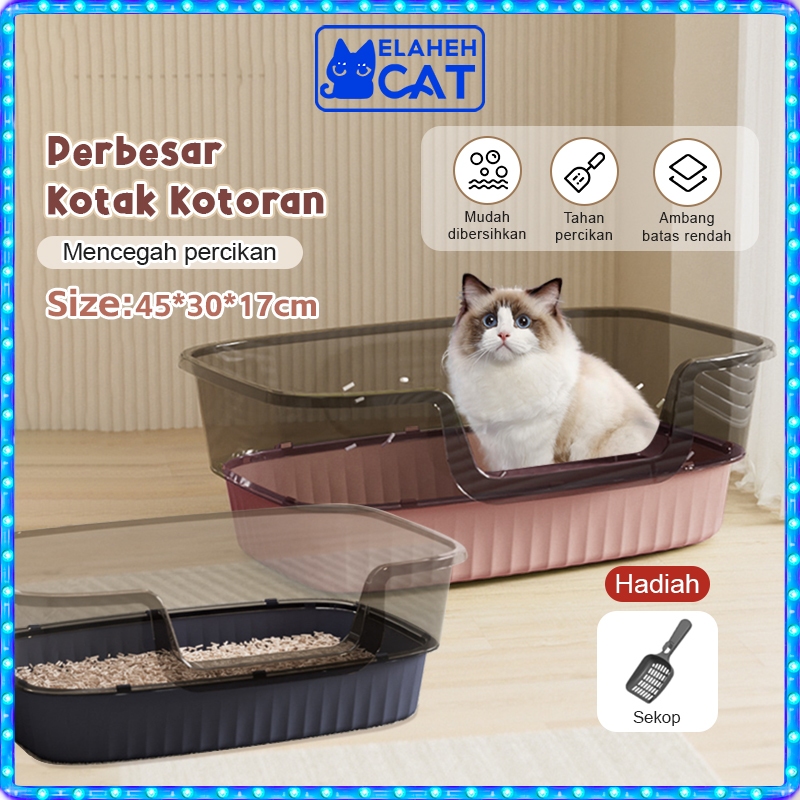 Jual Baskom Bak Pasir Kucing Kotak Kotoran Kucing Cat Litter Box Jumbo ...
