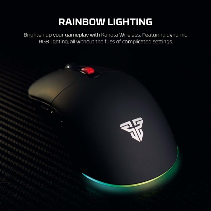 Jual FANTECH KANATA WIRELESS Mouse Gaming Wireless RGB Macro WG9 WG9s ...