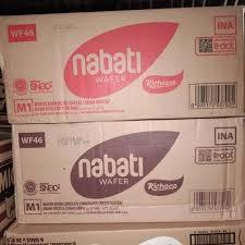 Jual Nabati Wafer 2000 39 Gr 1 Dus Isi 60 Pcs / Nabati Wafer 1 Dus Isi ...