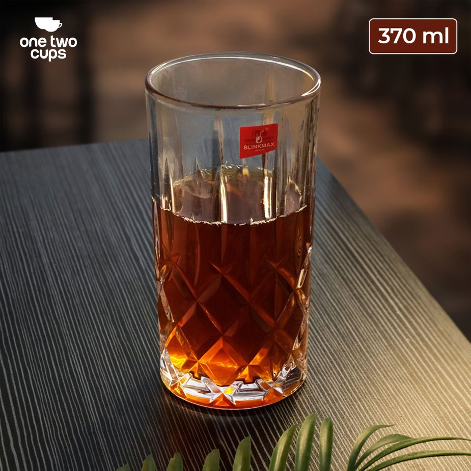 Jual Gelas Kaca Aesthetic 370ml / Gelas Old Fashioned / Gelas Kaca Kopi Teh | Shopee Indonesia