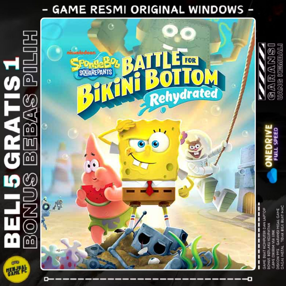 Jual SPONGEBOB BATTLE BIKINI BOTTOM REHYDRATED - GAME WINDOWS ORIGINAL ...