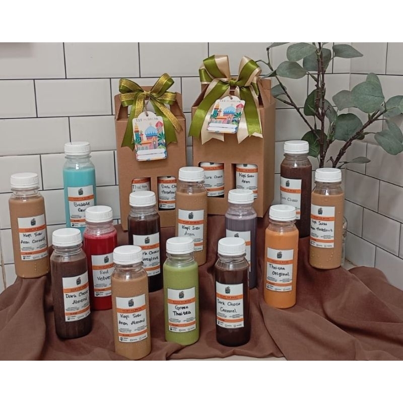 Jual HUHUHAHA DRINK 250ml Thaitea/Green Thaitea/ Kopi Aren Bliss/ Kopi ...