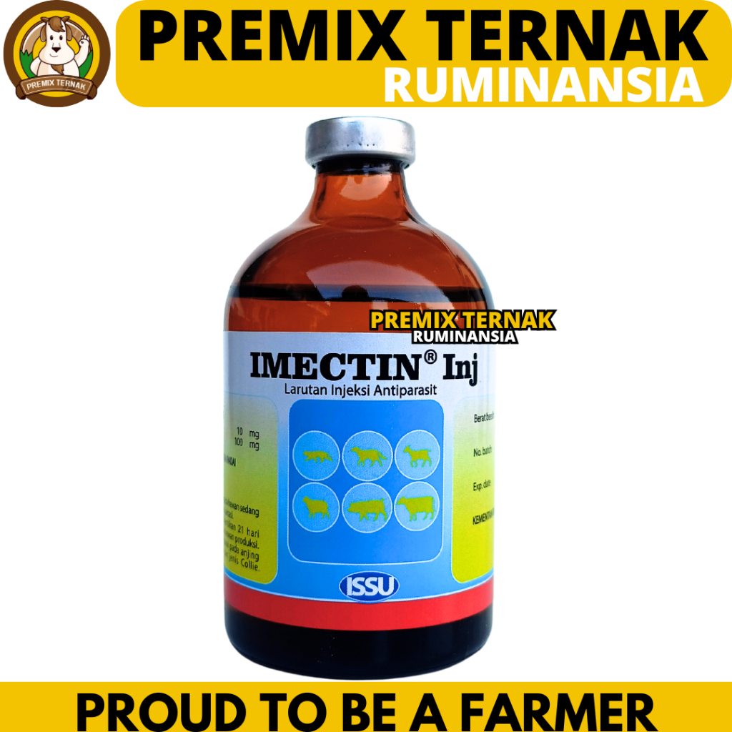 Jual IMECTIN INJ 100ML ISSU - Obat Ektoparasit dan Endoparasi Lebih ...