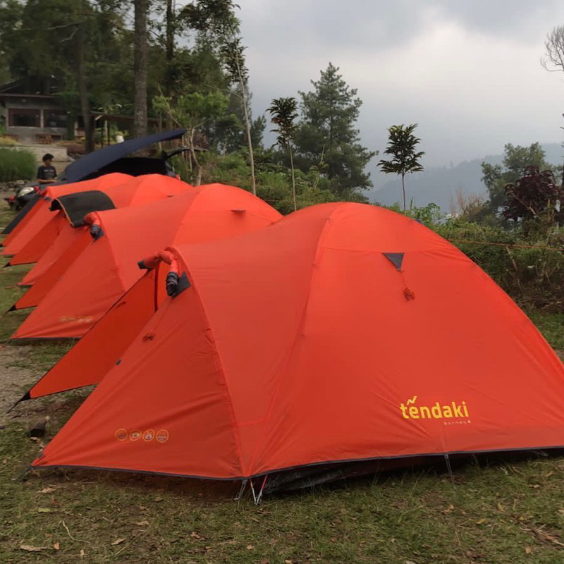 Jual Tendaki Borneo Tenda kapasitas 4 Double Layer second | Shopee ...
