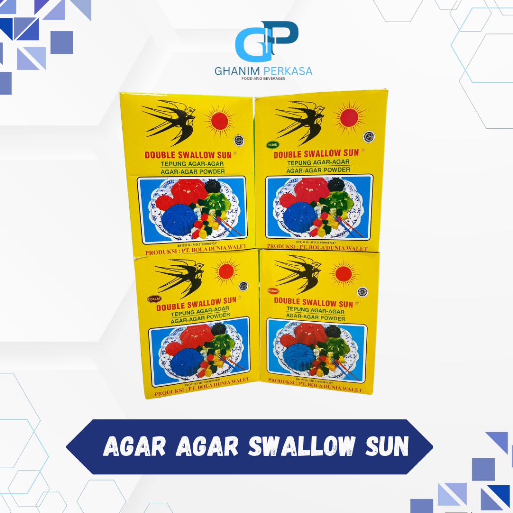 Jual Agar Agar Swallow Sun / Agar Plain / Agar Coklat / Agar Rasa ...