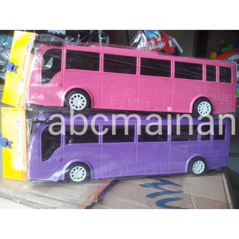 Jual MAINAN BUS RKC PINK/UNGU POLOS MODIFIKASI | Shopee Indonesia