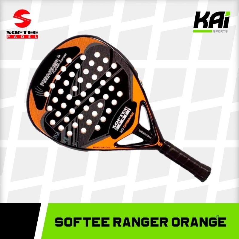 Jual Raket Padel Softee Ranger Orange - Designed in Spain | Shopee Indonesia