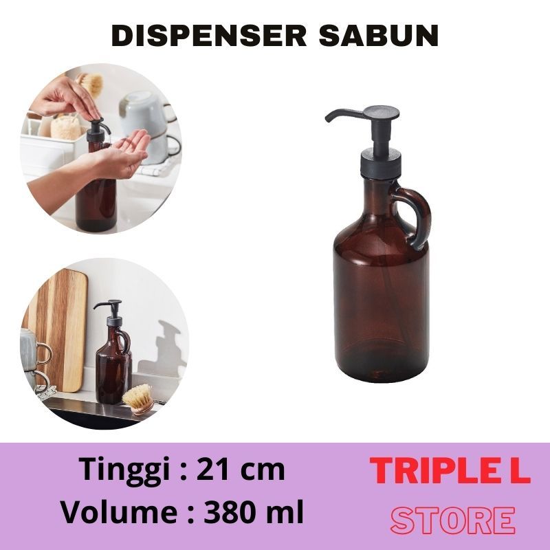 Jual VALVARDAD Dispenser Tempat Sabun Cair Pump Bottle Kaca | Shopee ...