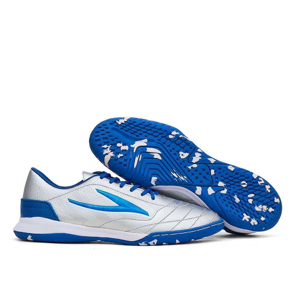 Jual Zevma Sepatu Futsal Panthera Pro.2 - Silver Blue | Shopee Indonesia