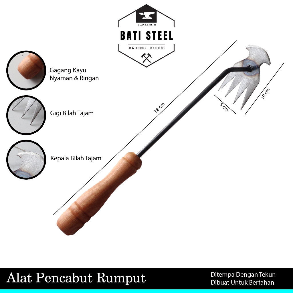 Jual Alat Pencabut Rumput Model Ubur-Ubur - Desain Inovatif untuk Cabut ...