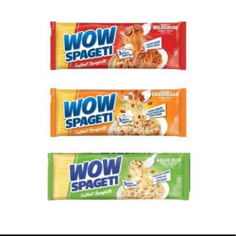 Jual 1 dus wow spaghetti isi 40 sachet all varian | Shopee Indonesia
