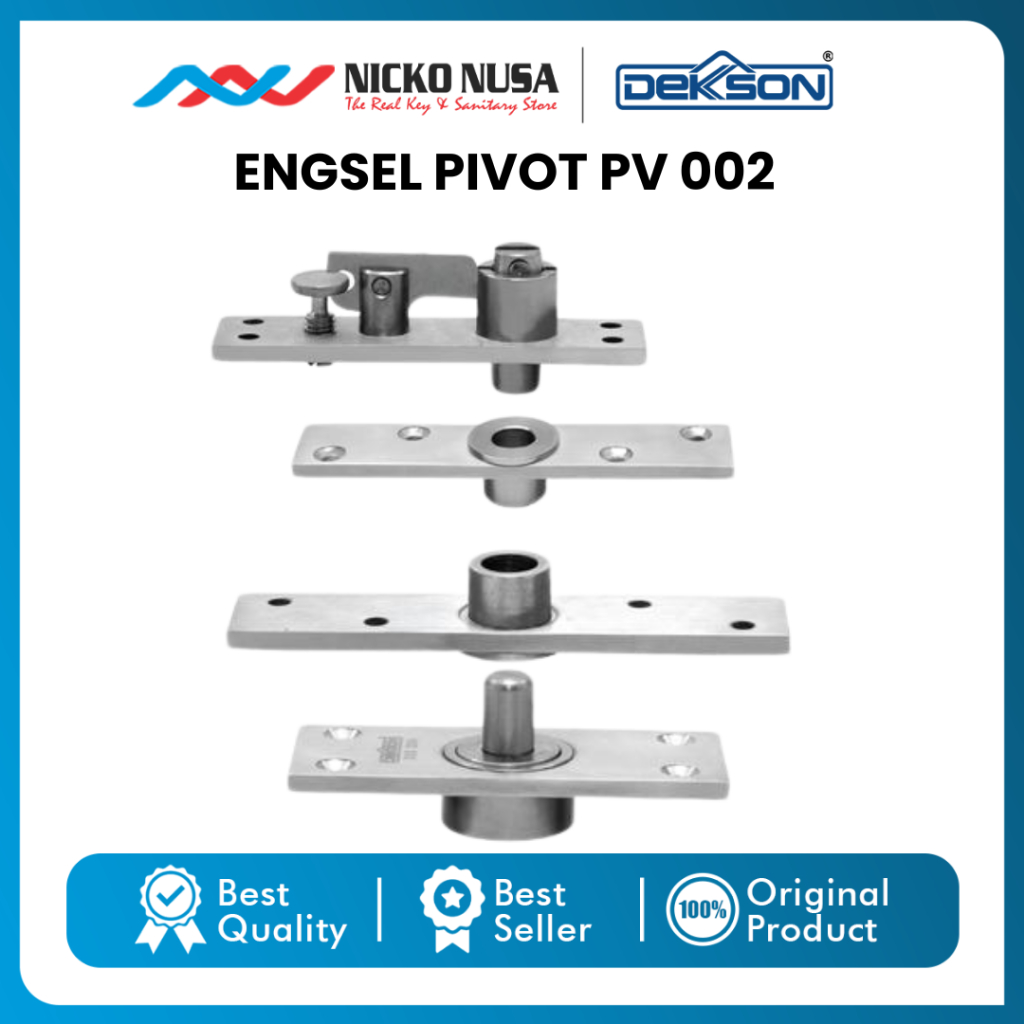 Jual Nicko Nusa - Dekkson Engsel Tanam Pivot Hinge ESS PV 002 SSS ...