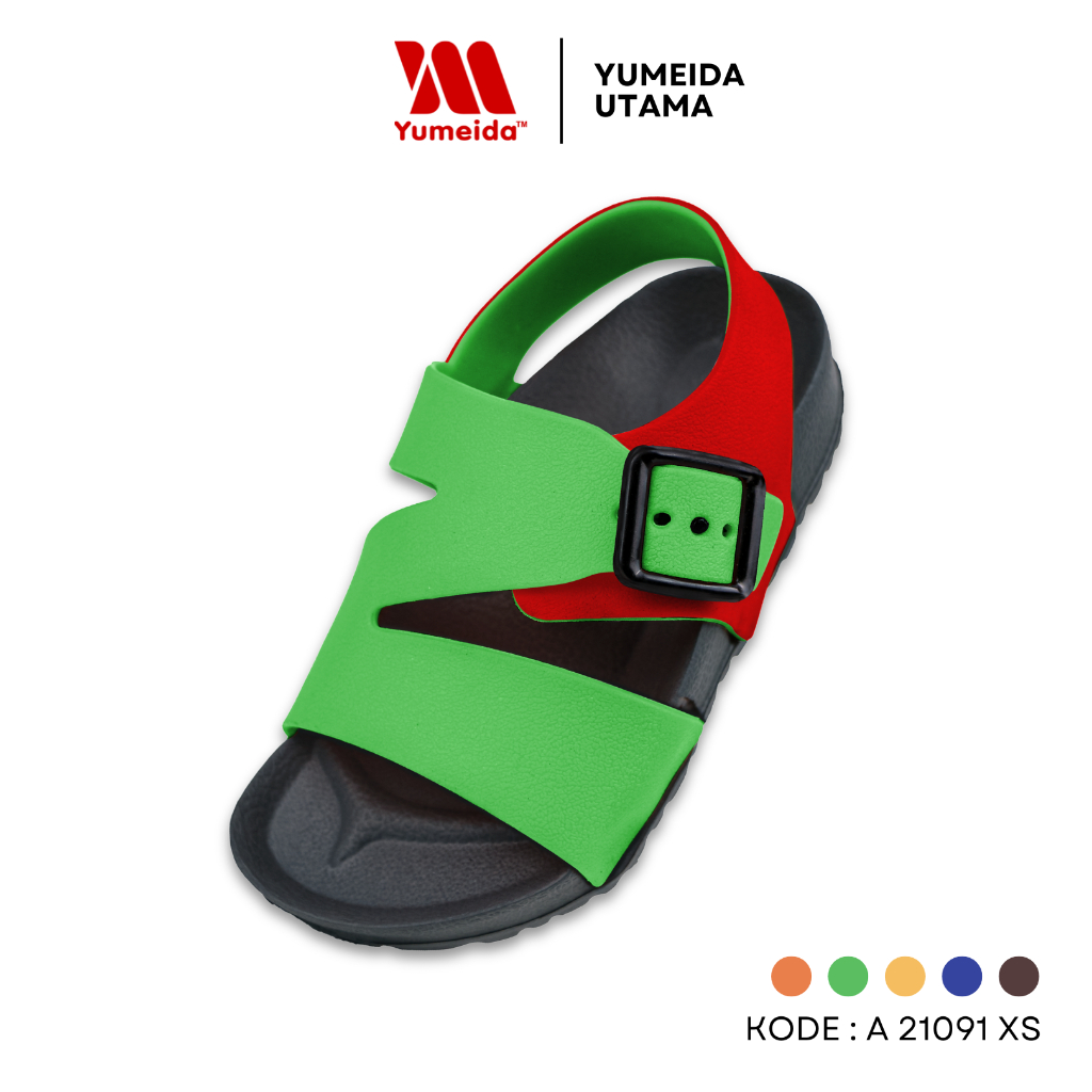 Jual Yumeida Sandal Anak - Slop Karet - A-21091 XS | Shopee Indonesia