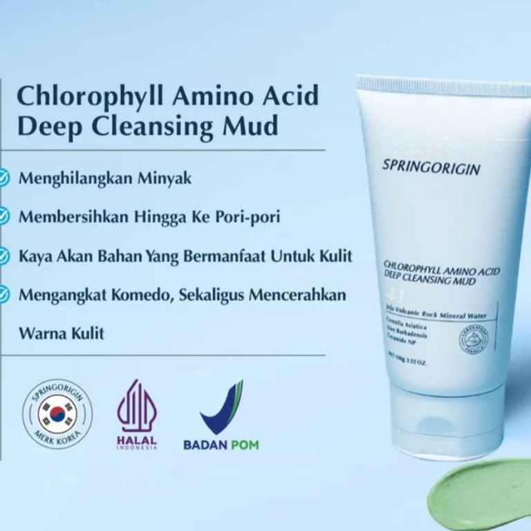 Jual SpringOrigin Facial Wash Pembersih Wajah Mencerahkan Wajah ...