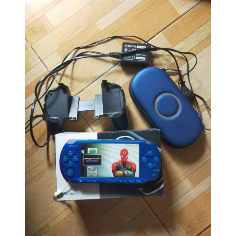 Jual PSP biru second seri 3000 32gb dengan permainan sekitar 47 game ...