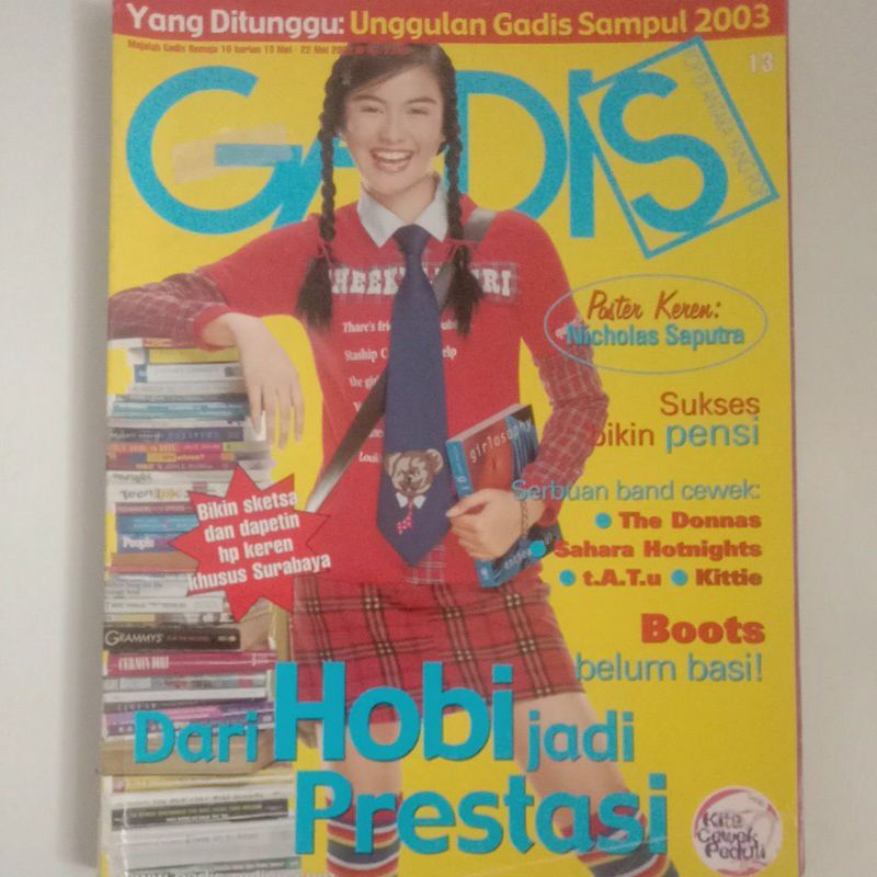 Jual Majalah Gadis Tahun 2003 Cover Revalina Tri Novianti | Shopee Indonesia