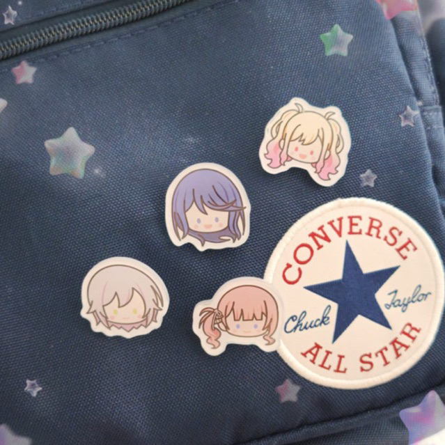 Jual leo need acrylic pins (saki, ichika, shiho, honami) | project ...