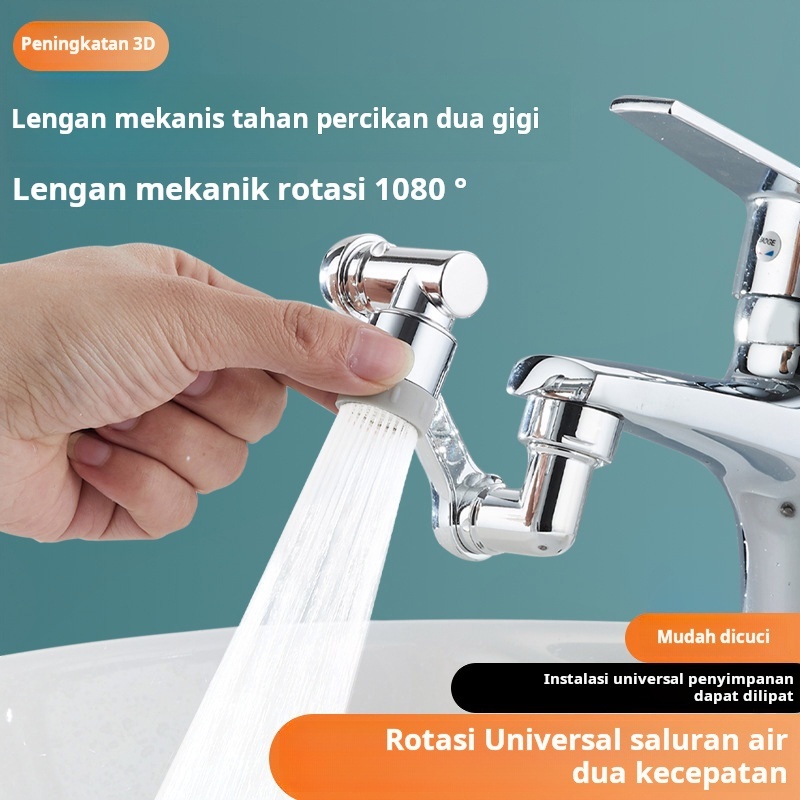 Jual Keran lengan mekanis universal, corong air putar, gelembung air, sambungan putar, ekstensi ...