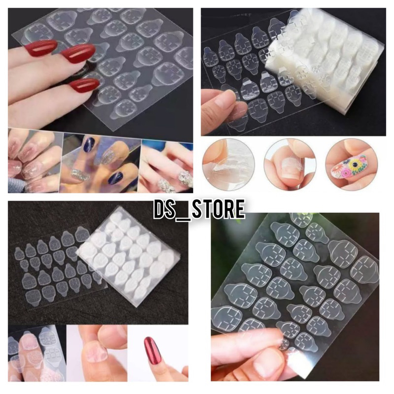 Jual Lem kuku palsu tempel lem kuku transparan awet lem gel kuku simple ...